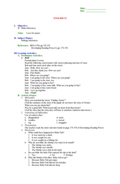 Lesson Plan on Identifying Author's Purpose | DOCX