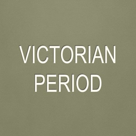 English victorian | PPTX