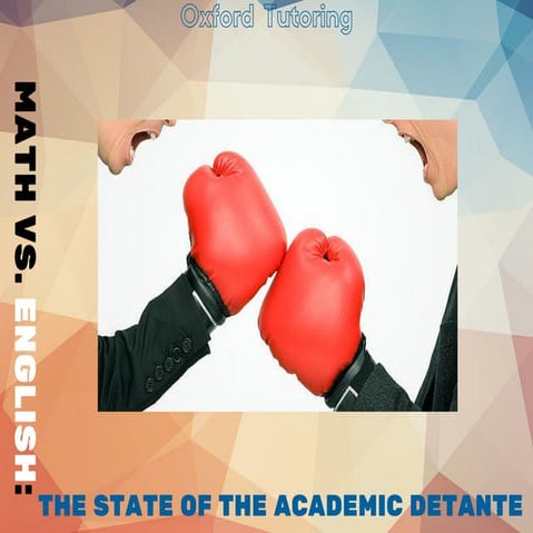 English vs. math the state of the academic detanete | PPT