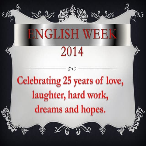 English week 2014 | PPT