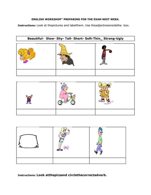 English workshop2nd | PDF