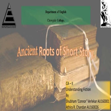Roots of Short stories! | PPT