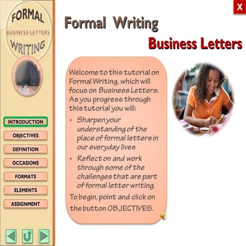 English M3 Formal Writing business letters | PPT