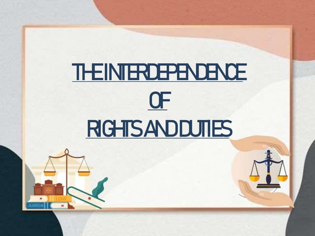 Rights and Duties | PPTX | Law