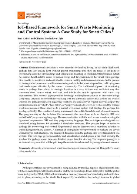 Garbage Segregation and Bin level Indicator ppt.pptx