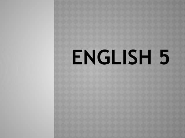 English 5 w1. Distinguishing Fact and Opinion q3.ppt | Pets