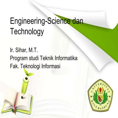 Engineering, science, and technology | PDF