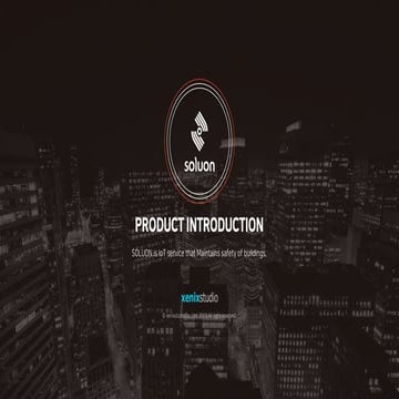 soluon product introduction (English) | PPT | Free Download