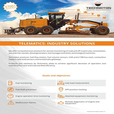 Technoton - Telematics: Industry Solutions | PDF