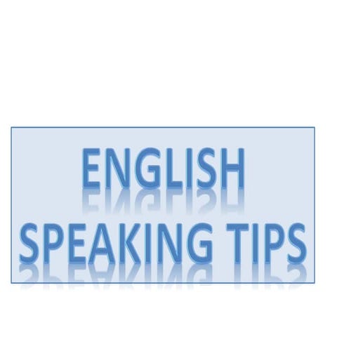 Eng tips | PPT