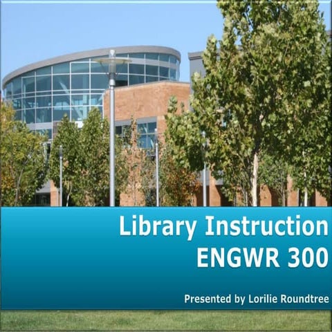 Engwr300 nov2010 | PPTX