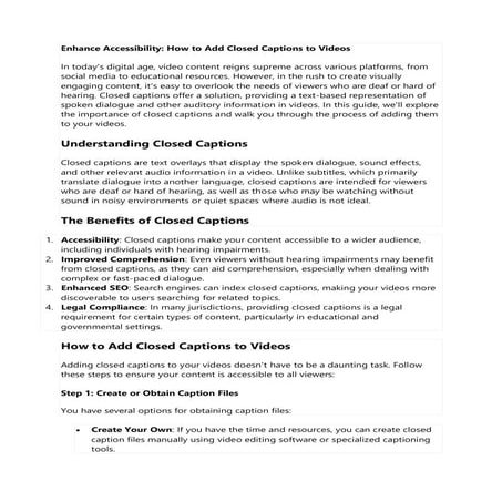 Enhance Accessibility How to Add Closed Captions to Videos.pdf