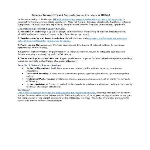 How Network Support Services Improve Uptime and Reduce IT Co.docx