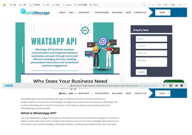 Enhance Customer Service Efficiency Using WhatsApp API | PDF Enhance Customer Service Efficiency Using WhatsApp API | PDF
