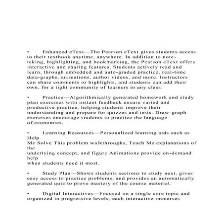 Enhanced eText—The Pearson eText gives students access | PDF