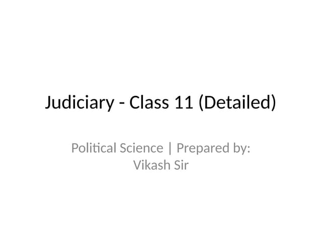 5. Judiciary | PDF