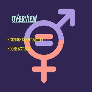 POSH (Prevention of Sexual Harassment) Training – Awareness and ...
