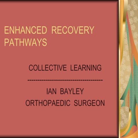 Enhanced recovery pathways | PDF