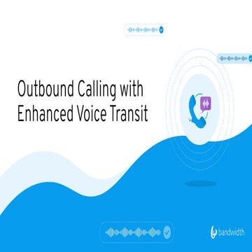 Enhanced Voice Transit + Global Insights- Customer Facing Slides ...