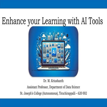 Enhance Learning AI Tools for learning.pptx