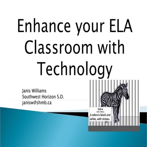 Enhance Your ELA Classroom Using Technology | PPT | Technology & Computing