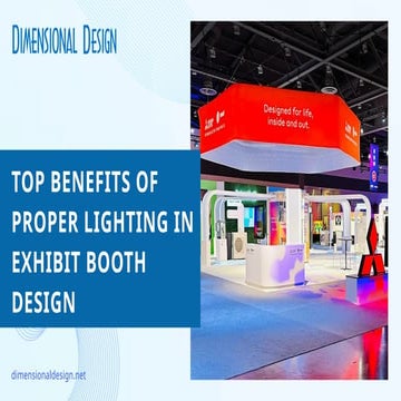 Enhance Your Exhibit Booth with Proper Lighting for Maximum Impact | PPTX
