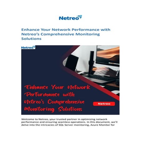 Enhance Your Network Performance With Netreos Comprehensive Monitoring