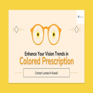 Enhance Your Vision Trends in Colored Prescription Contact Lenses in ...
