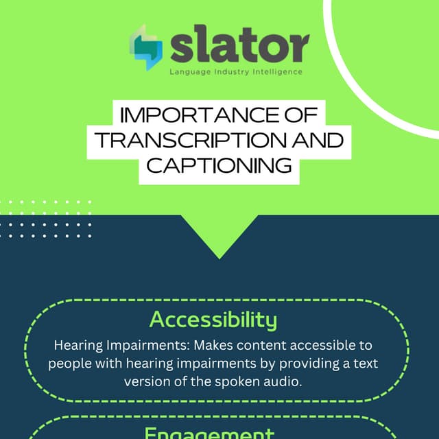 Enhancing Accessibility And Engagement With Transcription And Captioning Pdf