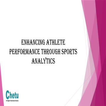 Enhancing Athlete Performance Through Sports Analytics. | PPTX