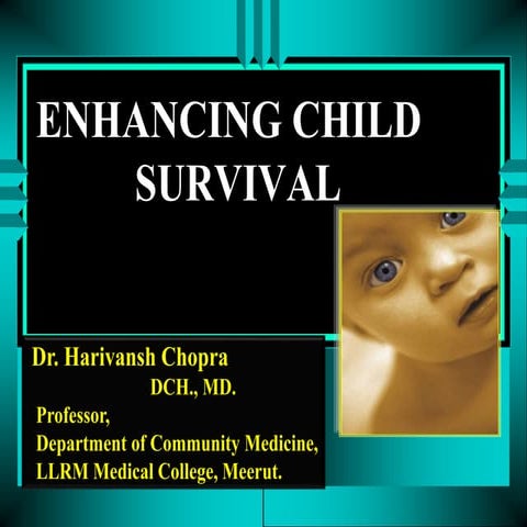 Enhancing child survival | PPT