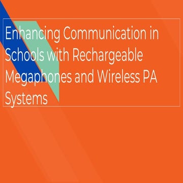 Wireless PA System | PDF