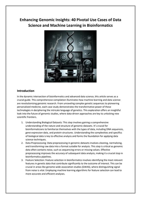 Case Study: Biology services | PDF