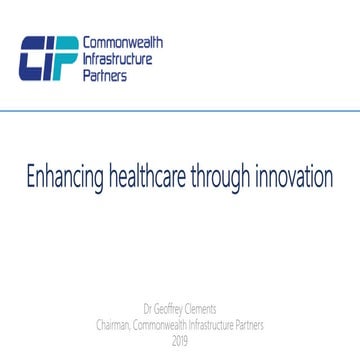 Enhancing healthcare through innovation | PPT