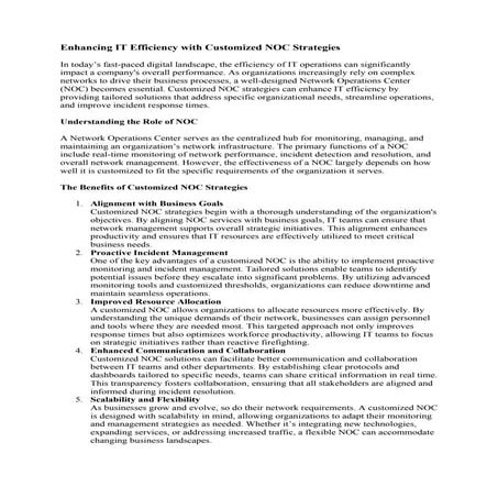 Enhancing IT Efficiency with Customized NOC Strategies.docx