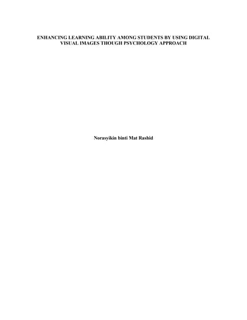 Visual research | PPT