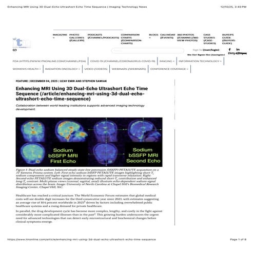 Enhancing MRI Using 3D Dual-Echo PETALUTE Sequence | PDF
