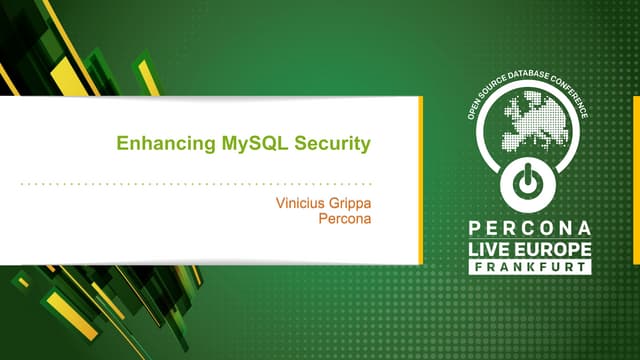 Enhancing Mysql Security Ppt 5664