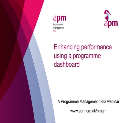 Enhancing performance using a programme dashboard | PDF | Web Conferencing | Computer Software ...
