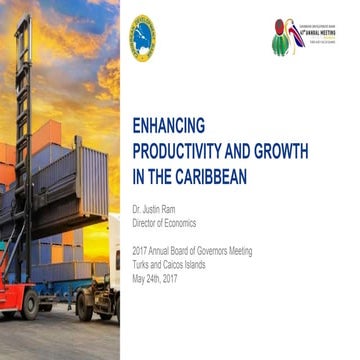 Enhancing Productivity and Growth in the Caribbean | PPT