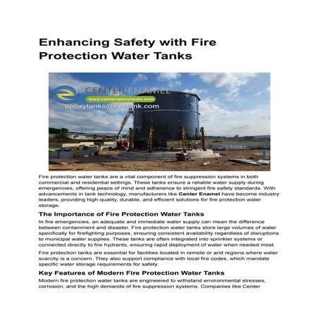 Fire-Fighting Water Tanks Essential Protection with Epoxy Coated Steel.docx