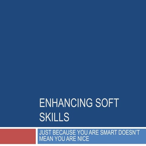 Soft skills | PPT