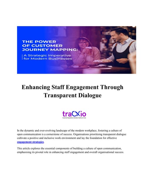 Tracxiocustomer presentations