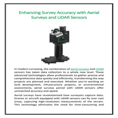 Enhancing Survey Accuracy with Aerial Surveys and LiDAR Sensors.pdf