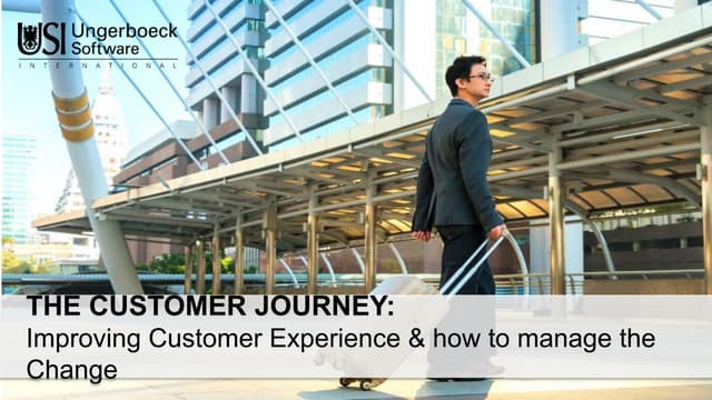 Enhancing the customer journey & implementing the change | PPT Enhancing the customer journey & implementing the change | PPT