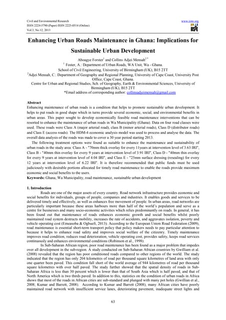 IRJET- Rural Road Design and Development | PDF | Agriculture | Industries