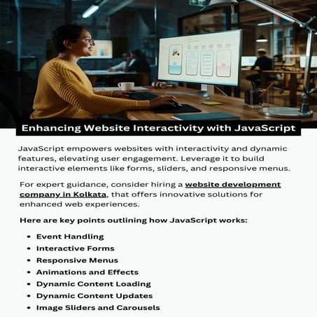 Enhancing Website Interactivity With Javascript Pdf