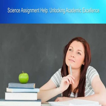 Enhancing Your Academic Journey with ProAssignment Help Science ...