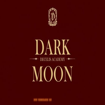 ENHYPEN PPT TEMPLATE - DARK MOON DECELIS ACADEMY by @winterlandprnce on ...