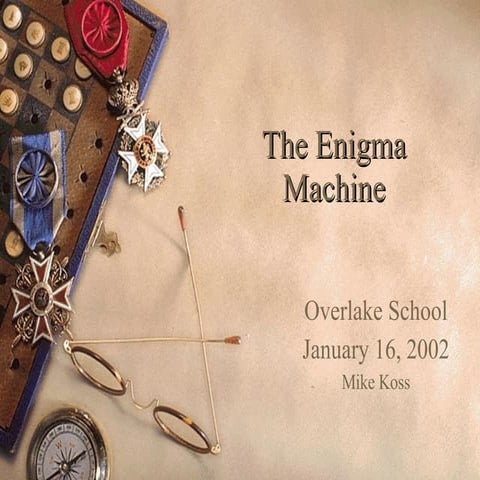 Enigma History | PPT